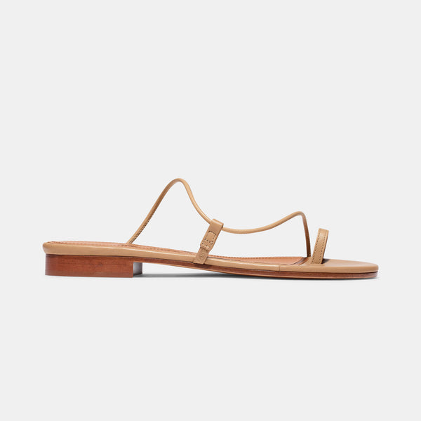 Susan Slide in Tan Nappa – Emme Parsons