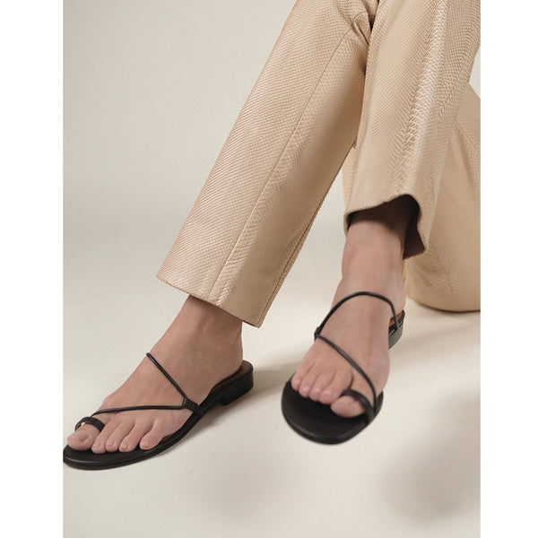 Susan Slide in Espresso Nappa – Emme Parsons