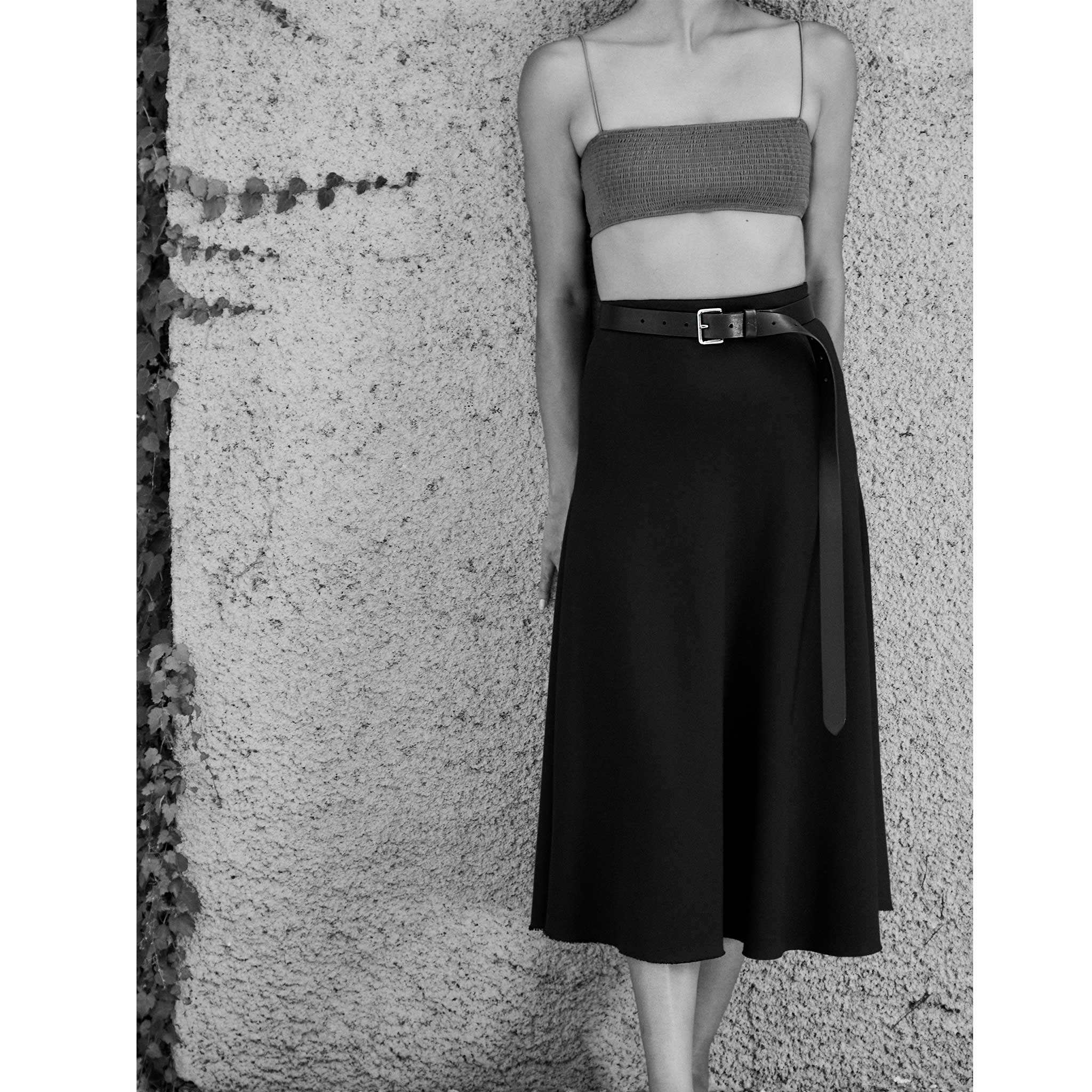 Yoyo Belt in Black with Silver Buckle — Exclusive – Emme Parsons